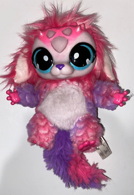 Magic Mixies Interactive Pink Mixie Plush Stuffed Animal Toy Doll ...