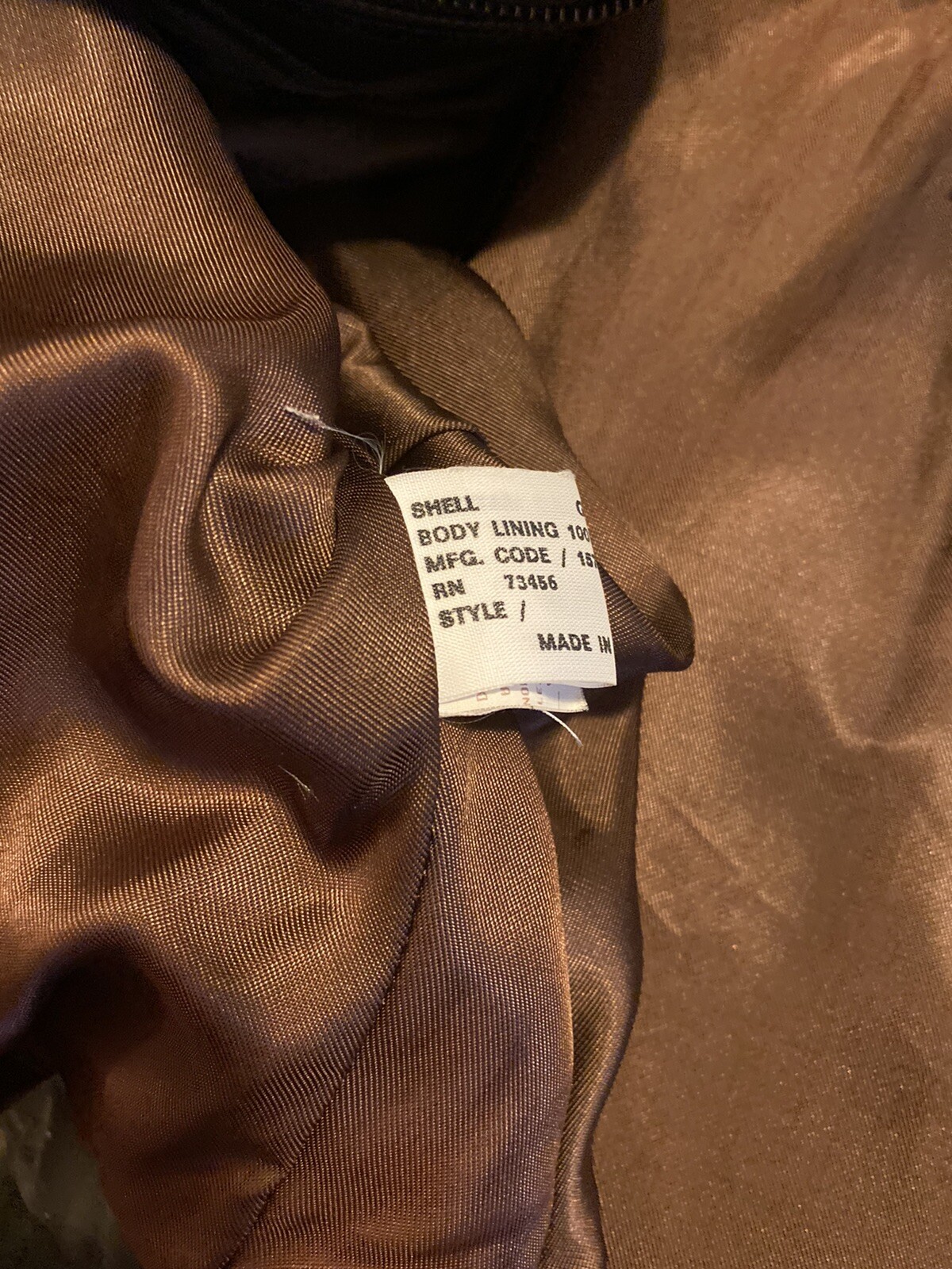 Vintage Jonathon Paris Brown Genuine Leather Jacket Size M Medium Liner ...