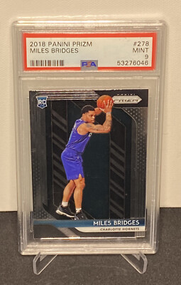 Miles Bridges Rookie 2018 Panini Prizm #278 PSA 9 Mint | eBay