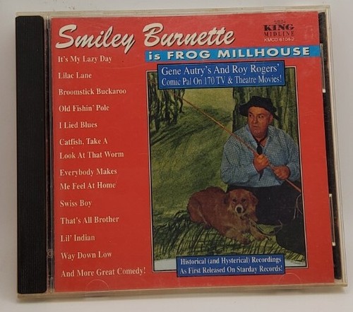 Smiley Burnett - is Frog Millhouse CD, Pre-owned, Very Good Condition ...