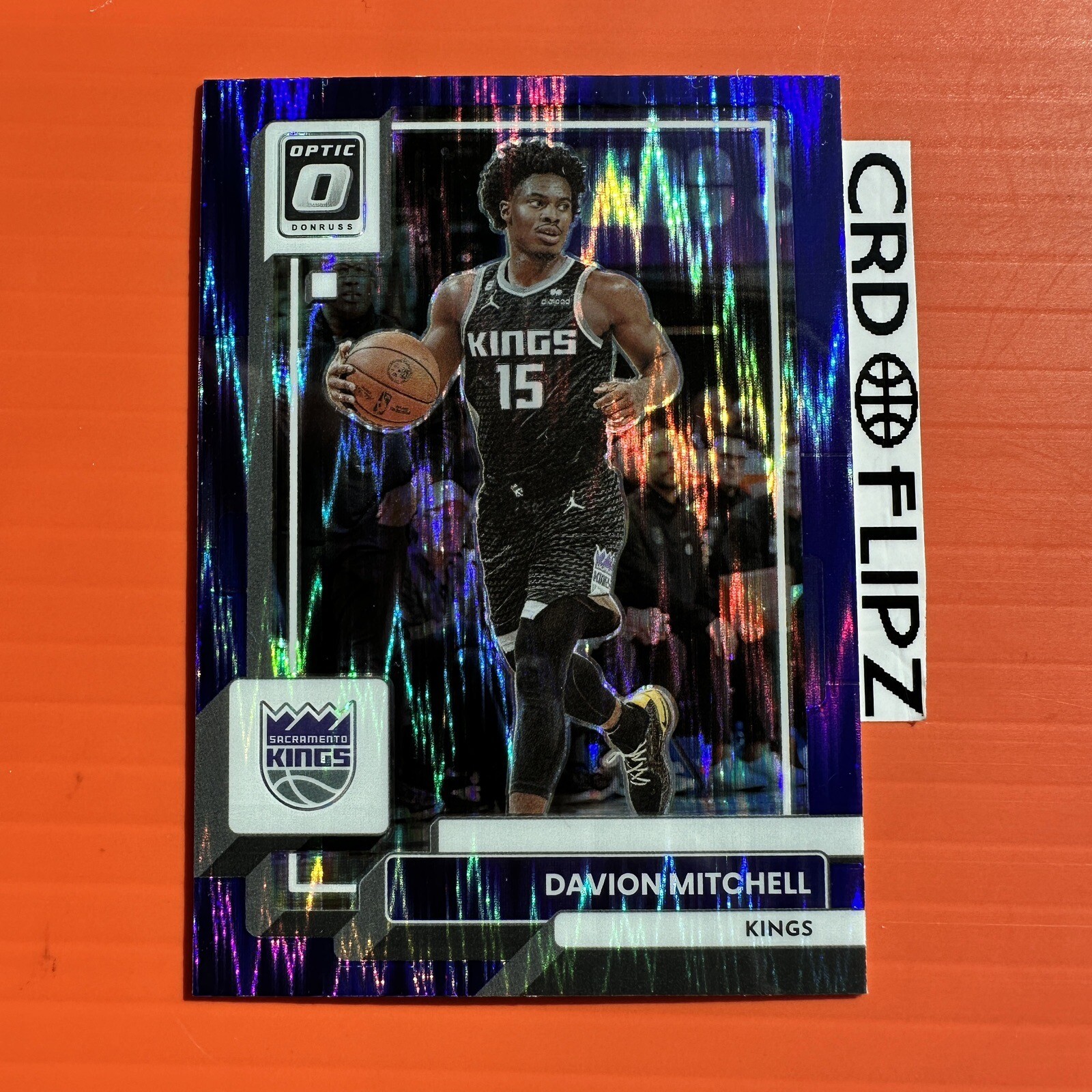 2022-23 Panini Donruss Optic Purple Shock Prizm Davion Mitchell #124 | eBay