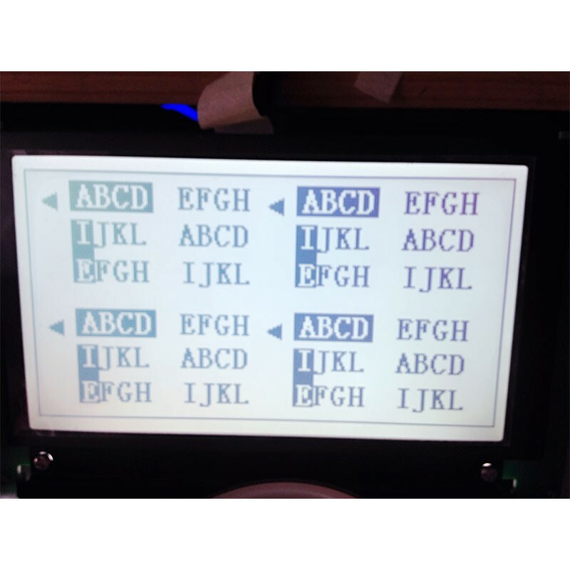 LMG7420PLFC-X Industrial Control LCD Display Panel w/ Gray Screen For ...