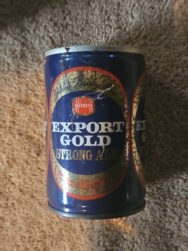 Export Gold Strong Ale Vintage Beer Can EMPTY 9.7oz Great Brittain | eBay