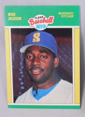 1989 Fleer Baseball MVP MIKE JACKSON MARINERS BASEBALL Card | eBay