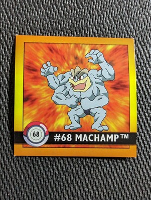 Machamp #68 Pokemon 1999 Artbox Sticker NM | eBay