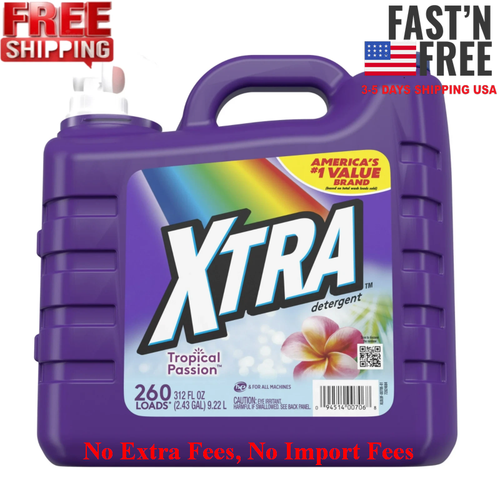 [HOT SALE] Xtra Tropical Passion, 260 Loads Liquid Laundry Detergent ...