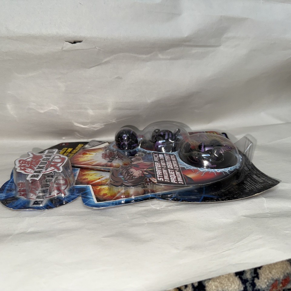 Bakugan Battle Brawlers Starter Pack Series 1 Darkus Preyas Manion NOS ...