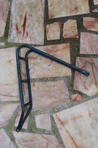 porte bagage vintage cyclotourisme 650B tube de 14 mm (herse/goeland ...