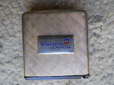 Vintage United Delco IMPACT 14kt Gold Plated Tape Measure. U.S.A. | eBay