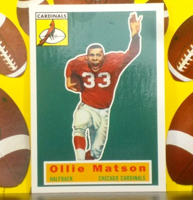 1956 TOPPS Football Archives Card #58 *** OLLIE MATSON *** Chicago ...