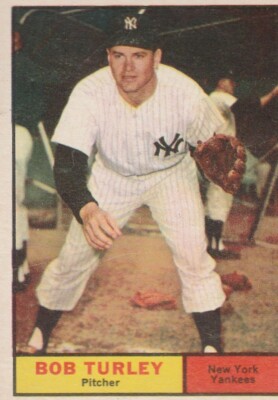 BOB TURLEY #40 1961 TOPPS BASEBALL CARD MID-GRADE****j | eBay