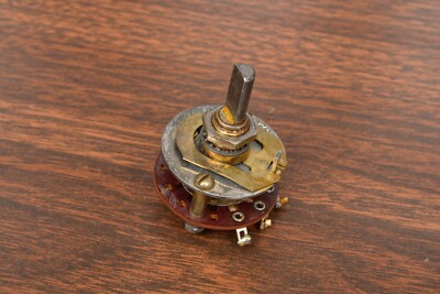 COLLINS S-LINE 312B-4 PARTS: METER SWITCH (WATTMETER POWER FORWARD ...
