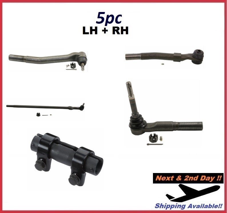 For FORD MOOG Tie Rod & Drag Link SET ES80754 ES80755 DS80749 DS300008 ...
