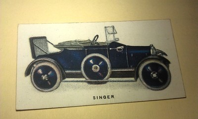 1924 SINGER 10hp Imperial Tobacco Co. CANADA Cigarette Card RARE | eBay ...