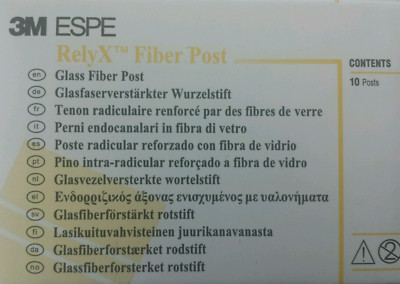 3M ESPE RelyX Fiber Post Size 0 (1.1 mm) White 10 pieces | eBay