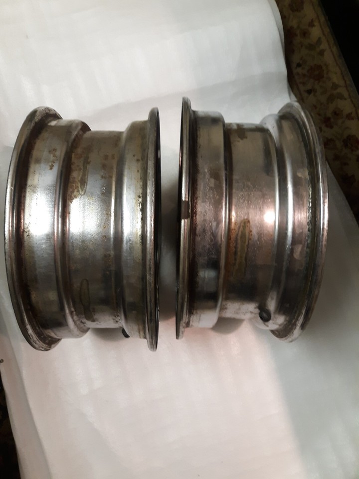 Fenton Hawk Wheels 14x6 5x5" Bolt Circle 5 Spoke Steel | Pair | USA ...