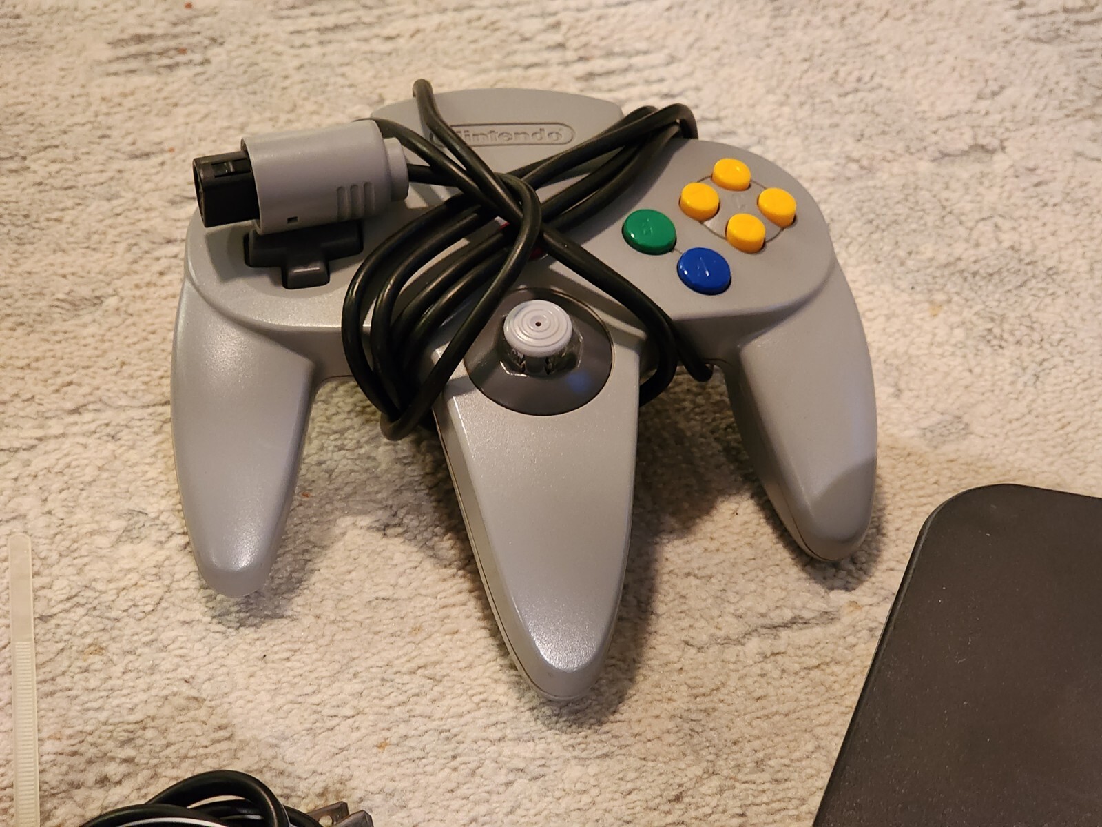 Nintendo 64 Gaming System Video Game Console W Controller & Cords N64 ...