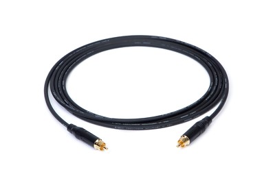 10' Mogami 2964 S/PDIF 75 Ohm Cable | Black Amphenol RCA to RCA | 10 Ft ...