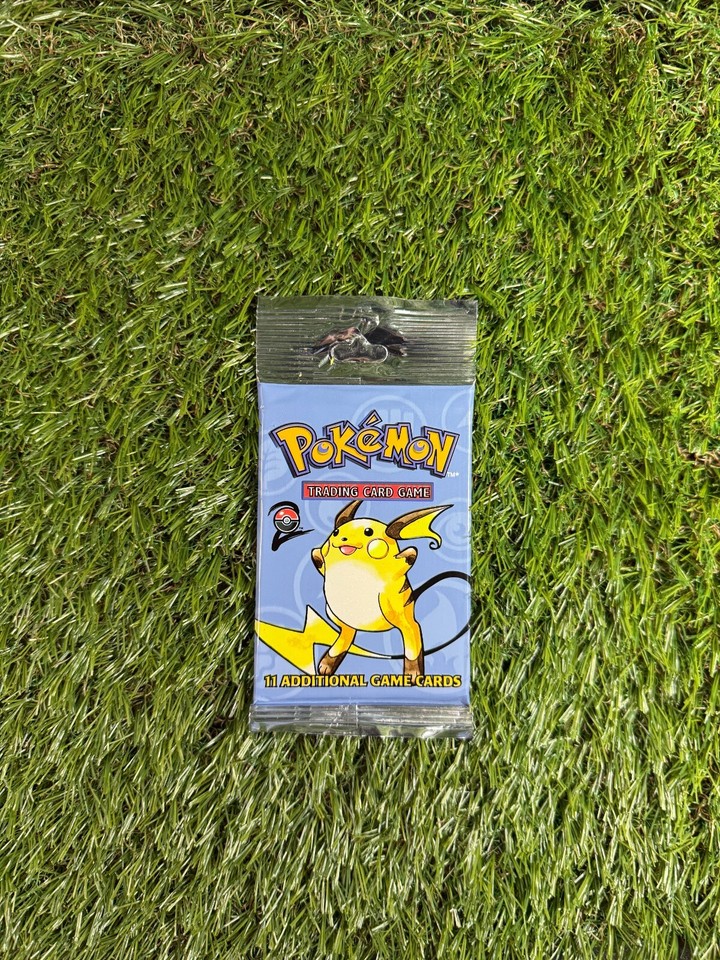 BOX FRESH | 1999 Pokemon Base Set 2 Booster Pack | LONG CRIMP | FACTORY ...