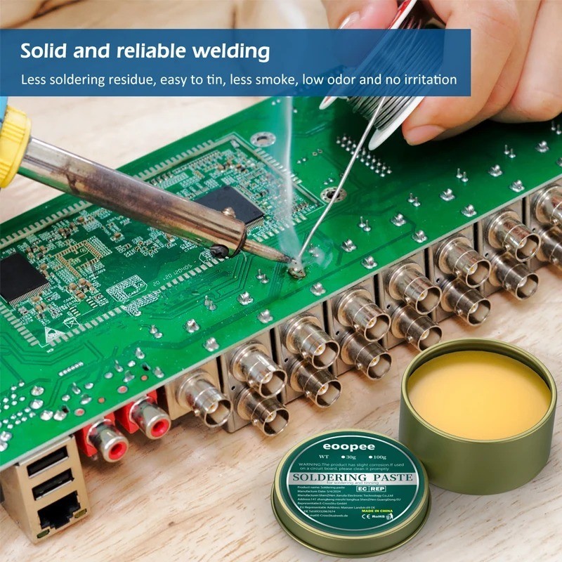 Solder Paste Rosin Flux 100g Lead-Free Welding Soldering Flux Oil | eBay