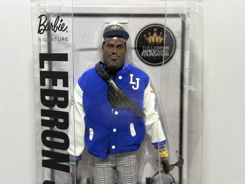 Barbie Signature LeBron James Kenbassador Ken Doll New Sealed In Box ...