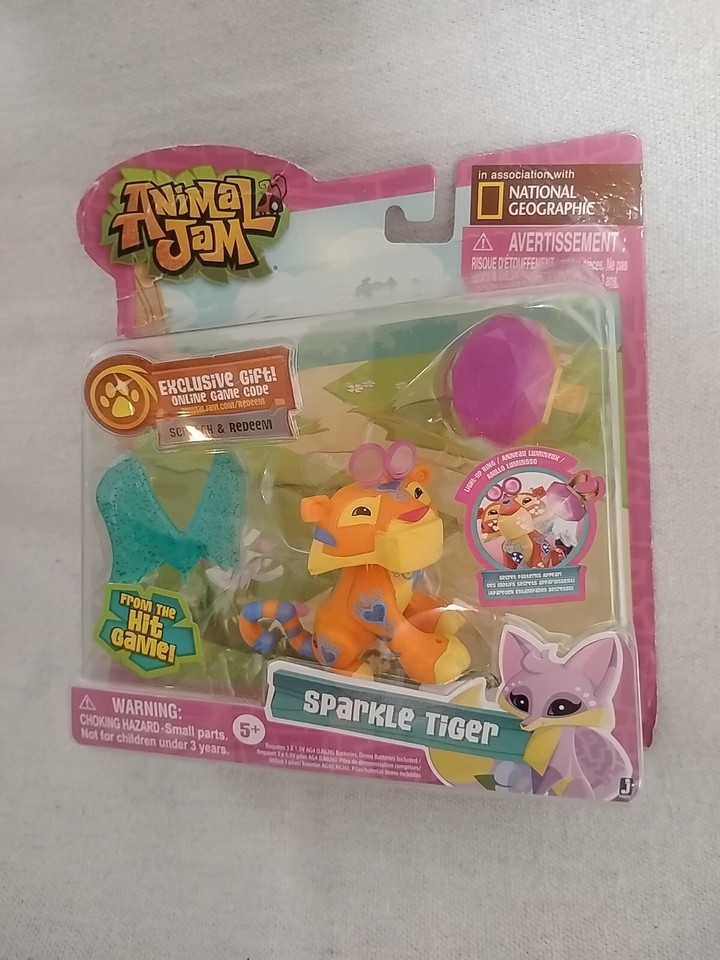Animal Jam Magic Horse Lucky Lynx Sparkle Tiger Twinkle Panda LOT ...