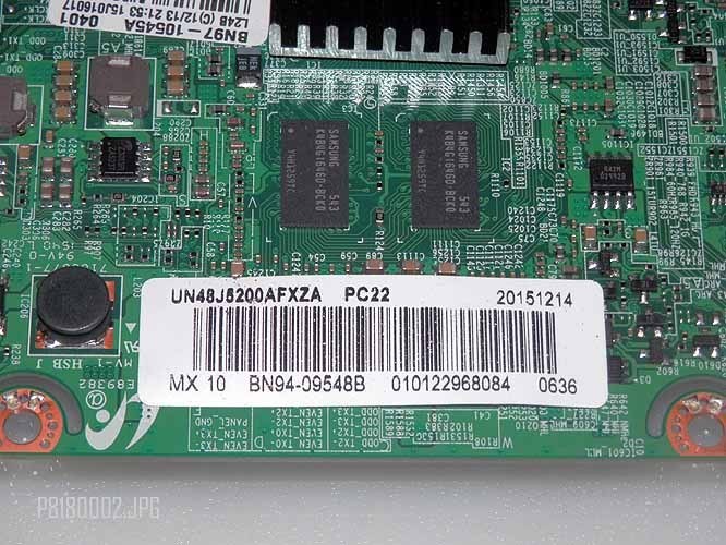 SAMSUNG UN48J5200AF MAIN BOARD BN94-09548B | eBay
