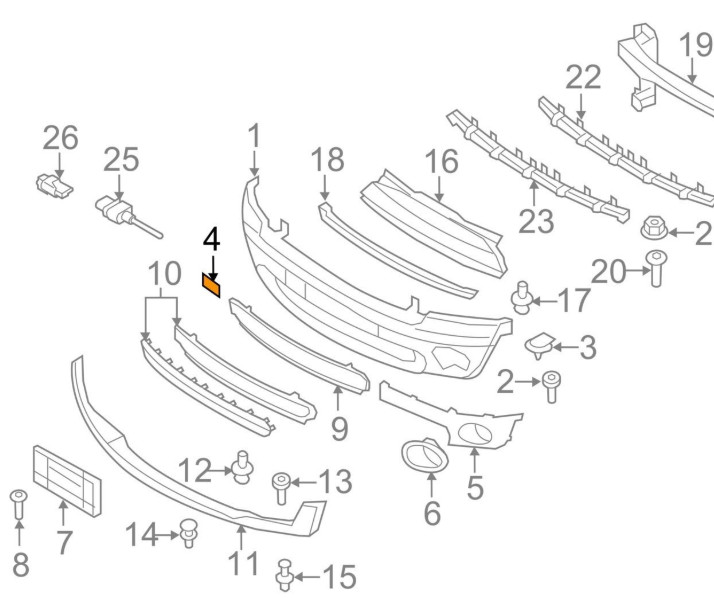 NEW MINI COUNTRYMAN F60 FRONT BUMPER TOW HOOK EYE CAP COVER 51119806061 ...