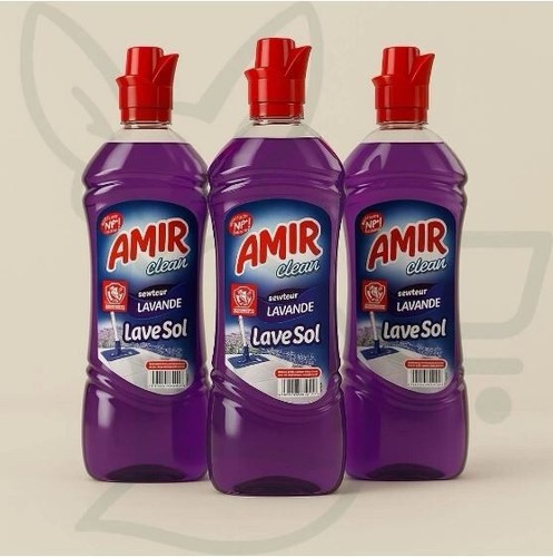 Amir Clean Lavande 3*1L – Parfum Apaisant & Provençal pour Toute la ...
