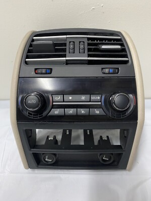 09-15 BMW F01 F02 750Li 750i 740Li AC Rear HEATER CLIMATE CONTROL ...