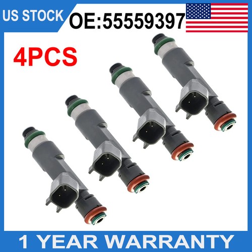 4Pcs New Fuel Injector Nozzles 55559397 For SAAB 9-3 2.0L Turbo 2007-11 ...