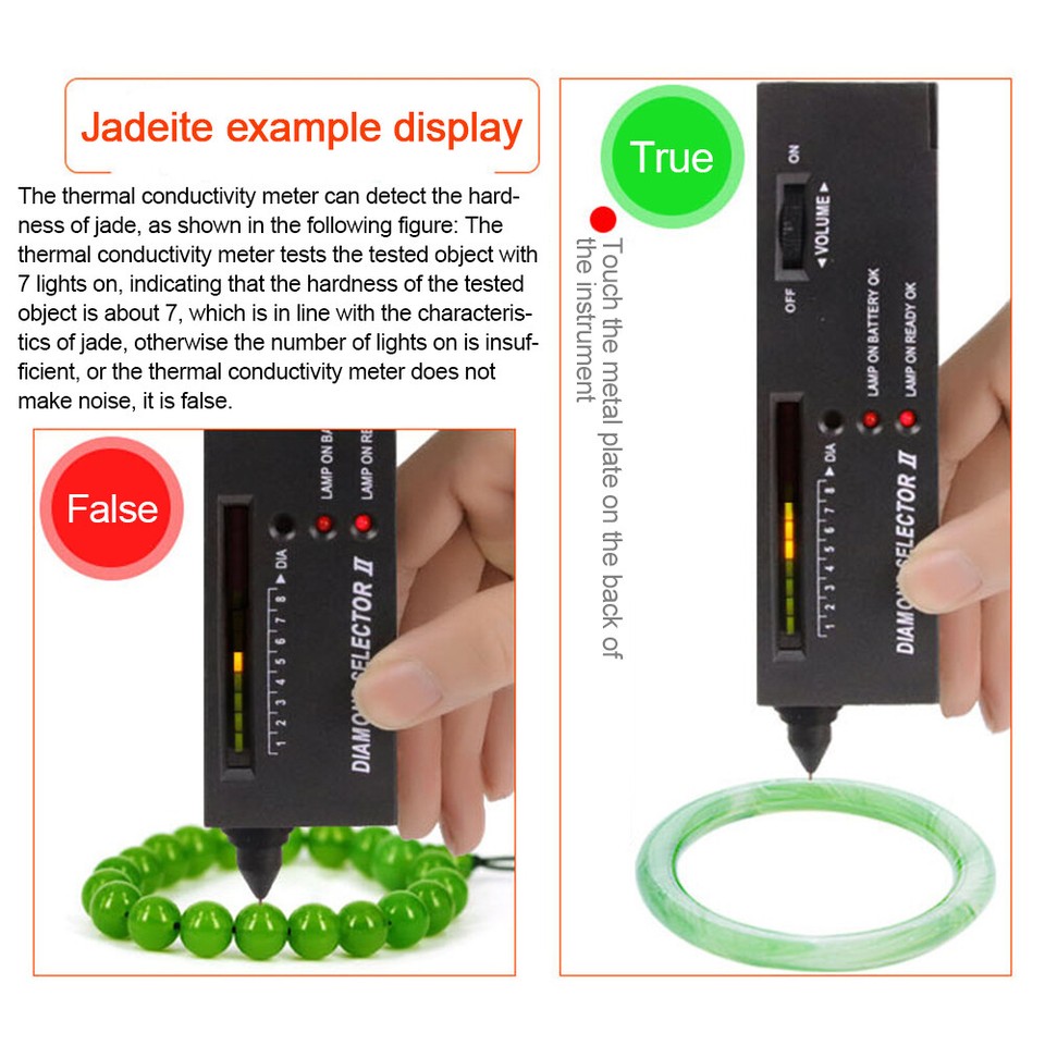 Portable Diamond Tester Selector Illuminated Jewelry Gemstone Testing ...