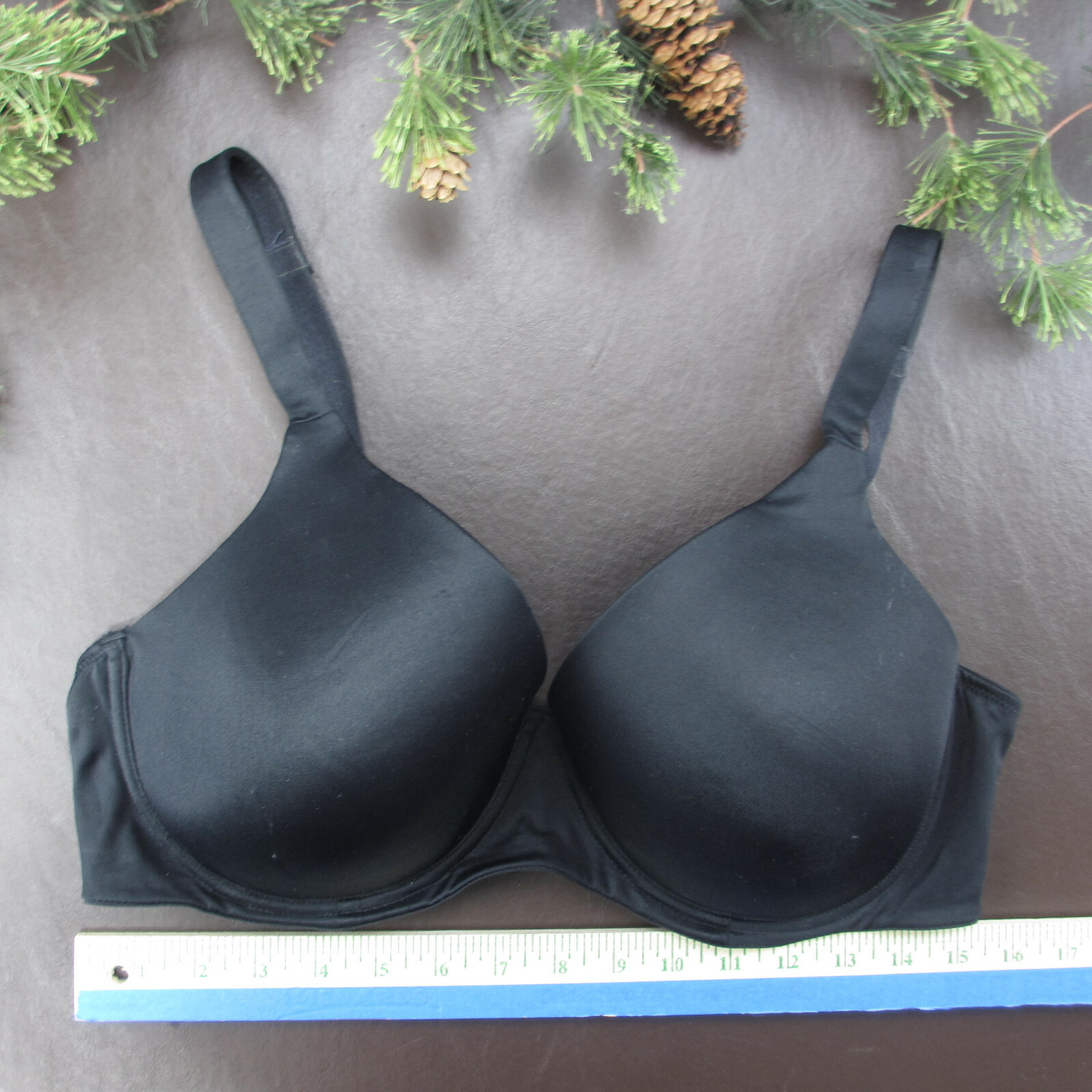 Secret Treasures Bra Size 40DD Black Padded Underwire… - Gem