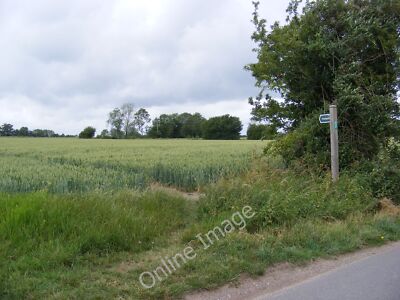 Photo 12x8 Footpath to Lampardbrook & Victoria Mill Road Framlingham ...