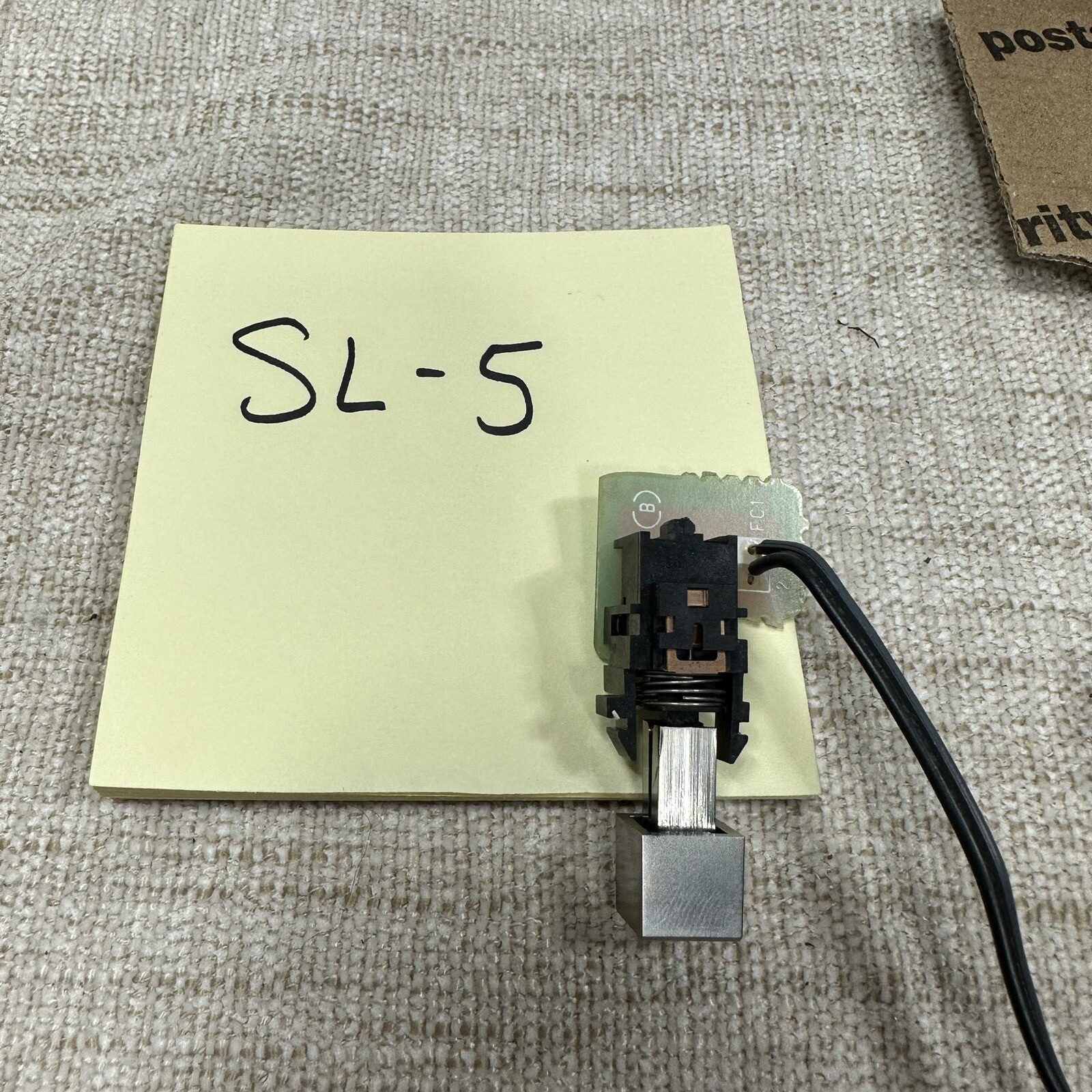 Technics SL-5 Turntable Full Part Out: Power Button Switch | eBay