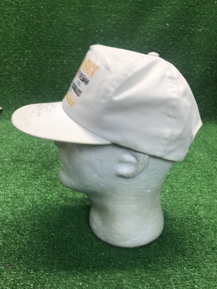 VTG Event Autographed TYSON-FOREMAN 1990 HAT THE ROAD BACK CAESARS ...