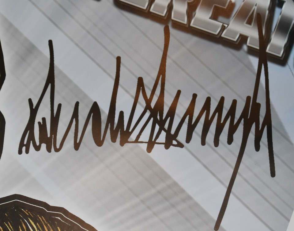 President Trump Official MAGA Auto-Signed Limited to 5000 1st Print Ed ...