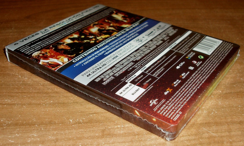 Backdraft Limited Steelbook 4K UHD + Blu-Ray New Sealed | eBay UK