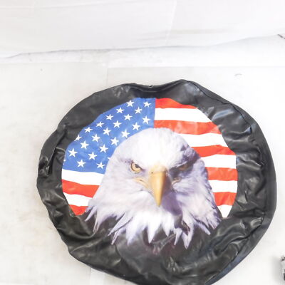 American Flag Bald Eagle Spare Tire Cover 31" Diameter | eBay