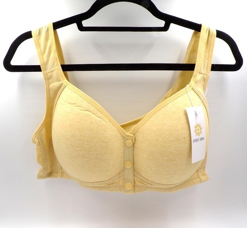 New Daisy Bra Comfortable Front Button Pure Beige Padded Bra size 2XL ...