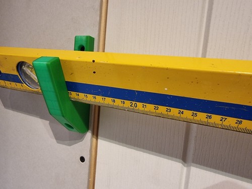 Spirit level wall holder, mount - one set (two holders) | eBay