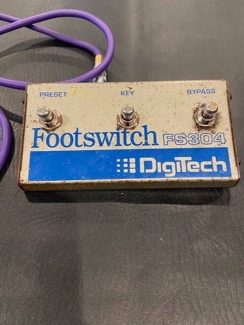 DigiTech FS304 3-Button Multi-Function Footswitch with Bonus Chord | eBay