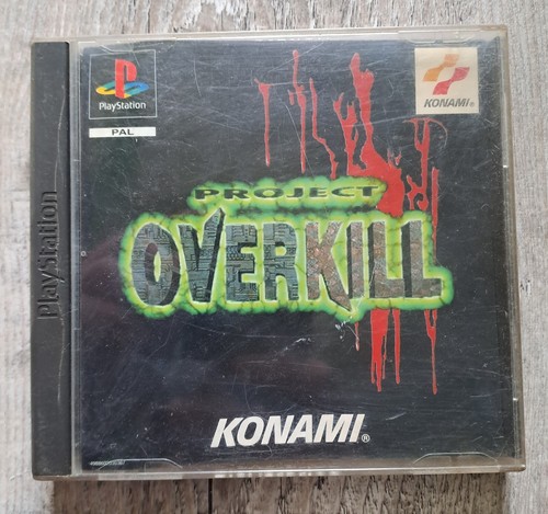 Jeux Ps1 Project Overkill playstation one vintage retro gaming | eBay