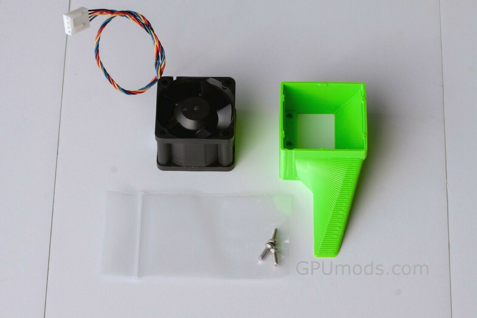 Nvidia Tesla Cooling Fan Kit for K20 K40 K80 M10 M40 M60 P40 P100 V100s ...