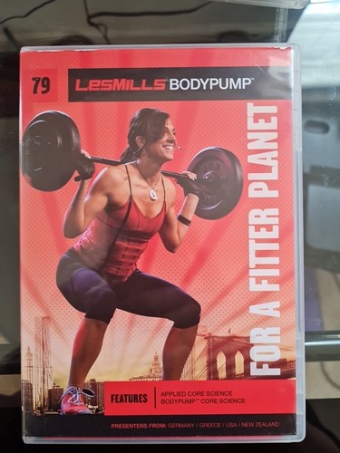 Les Mills BODYPUMP Body Pump 79 DVD + CD Strength Training Home Fitness ...
