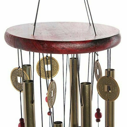 Large Wind Chime Tubes Bells Metal Church Bell Outdoor Garden Home ...
