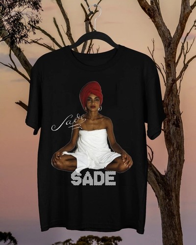 New Popular Sade Singer Music Cotton Black All Size Men T-Shirt | eBay