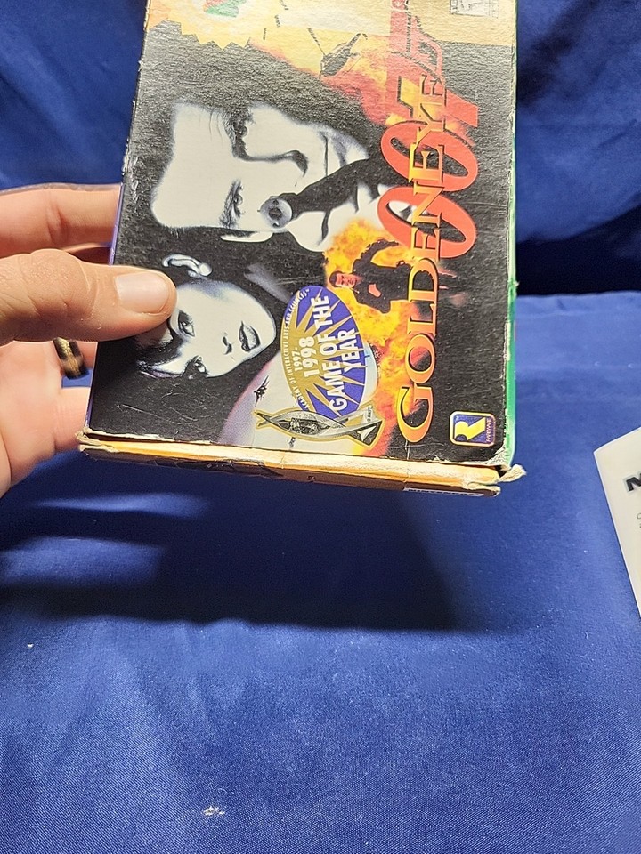 Goldeneye N64 (Nintendo 64, 1997) COMPLETE w/ Manual, Inserts CIB ...