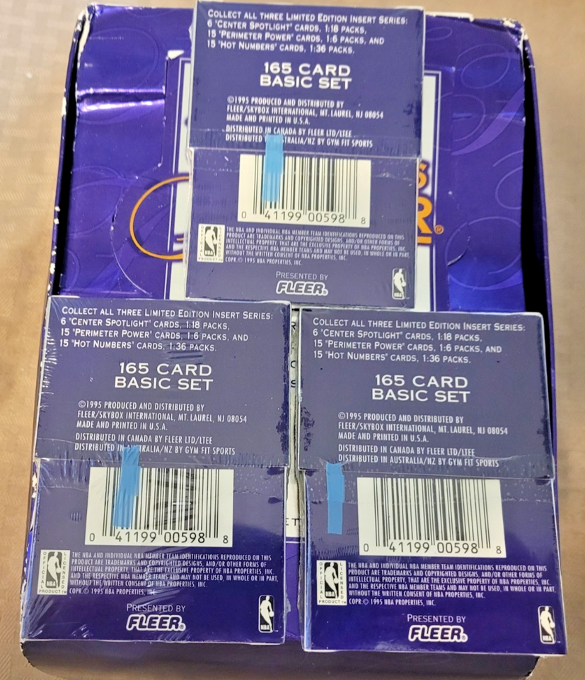 1995-96 Flair Series 1 Basketball Box 36 Sealed Packs Rare | eBay