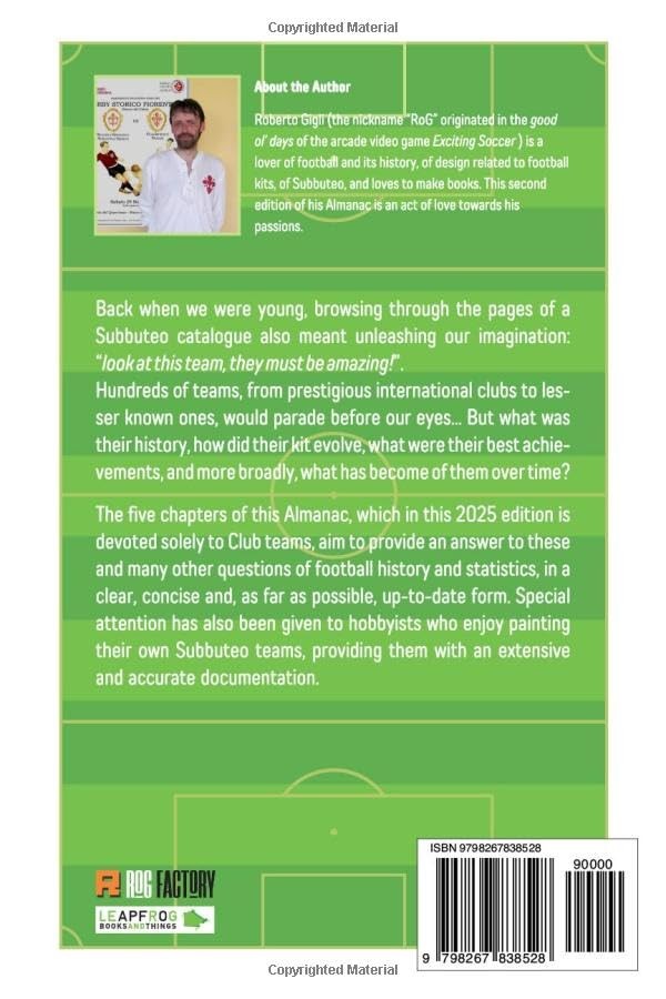 Illustrated World Football Almanac for Subbuteo players, painters and ...
